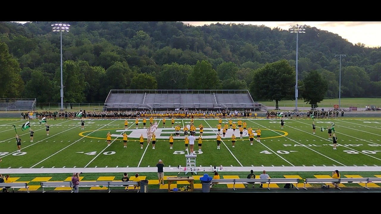 Brooke High School Marching Band Meet the teams 2025 pregame show - YouTube