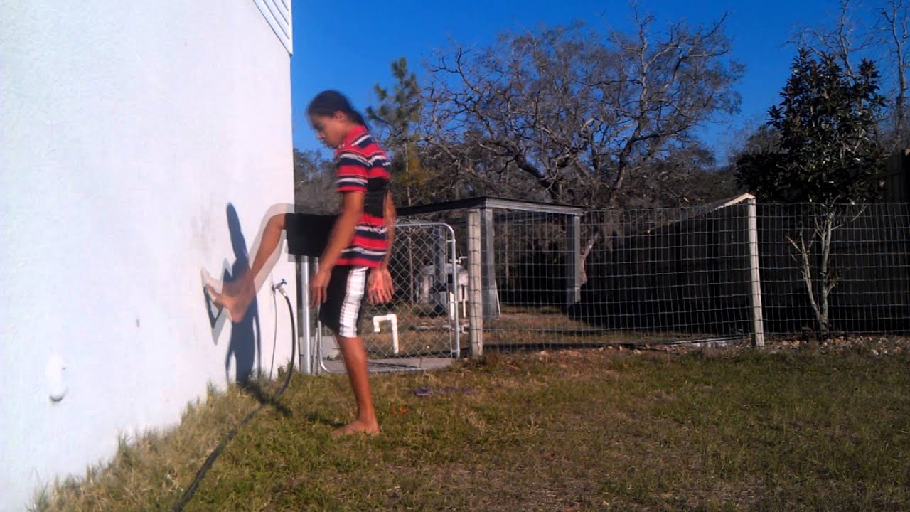 Wall Flip tutorial (How to do a wall backflip.) - YouTube