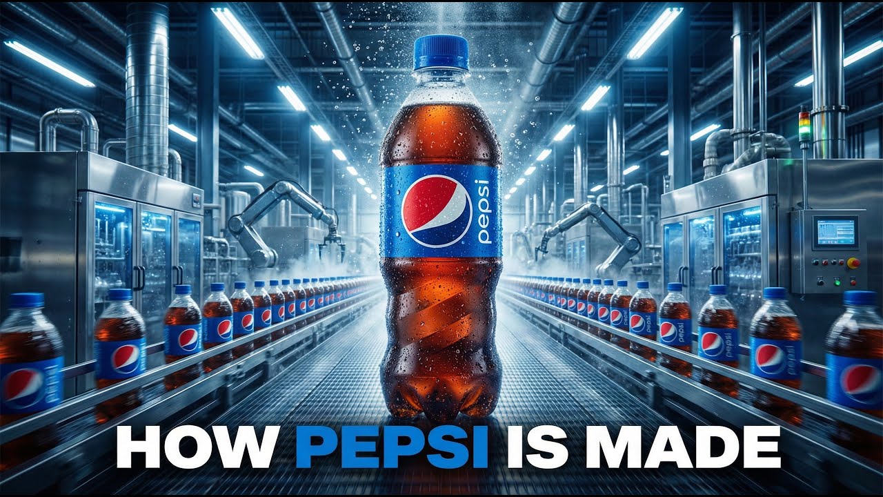 How Pepsi Is Made In Factory - YouTube