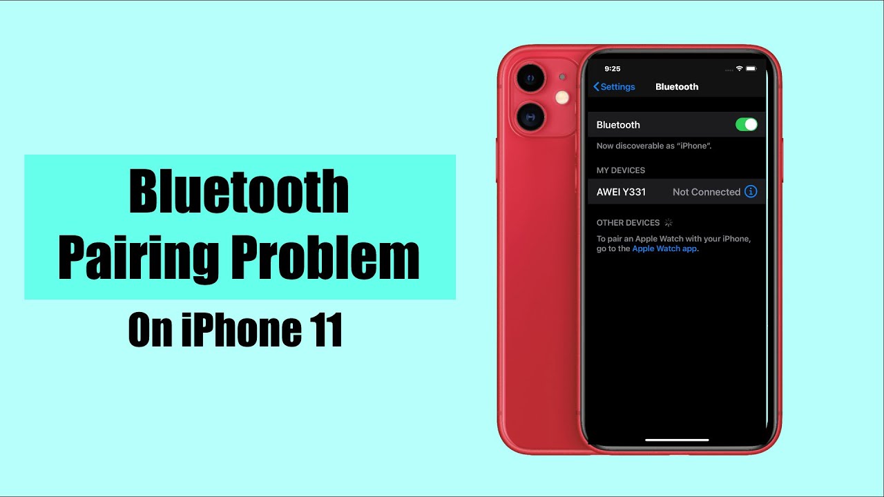 Fix Bluetooth Pairing Problems on iPhone 11 | iPhone Bluetooth Pairing ...