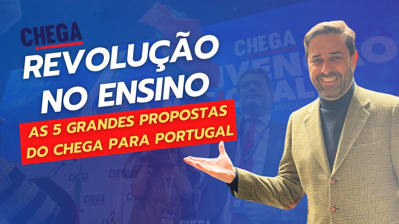 5 Medidas do CHEGA para Transformar o Ensino em Portugal - CHEGA ...