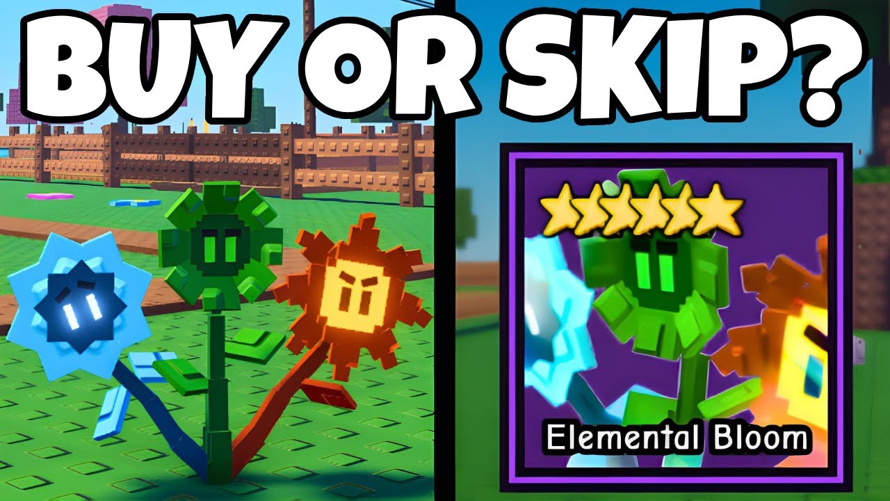 Is The NEW ELEMENTAL BLOOM Unit WORTH IT? - Roblox Garden Tower Defense ...