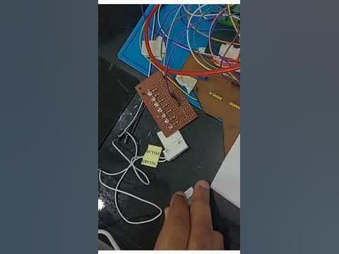 PIC16F877A interface reed switch. #microcontroller #electronics #doorcontrol #coding #security ...