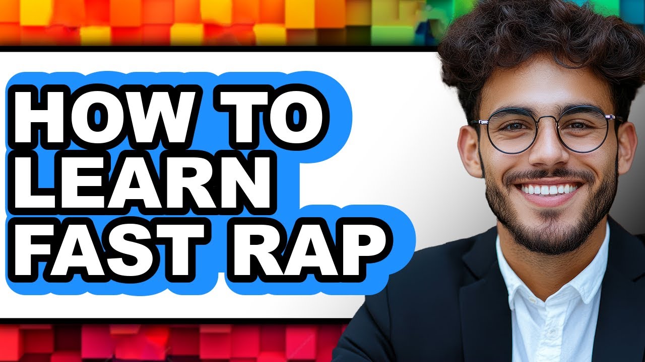 How to Learn Fast Rap (Updated) - YouTube