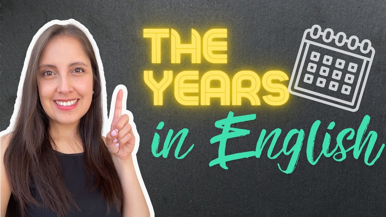 The years in English - YouTube