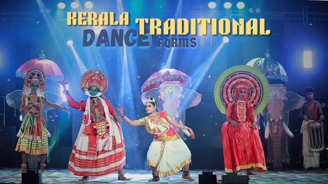 Kerala Traditional dance forms | Kathakali | Theyyam | Ottamthullal ...
