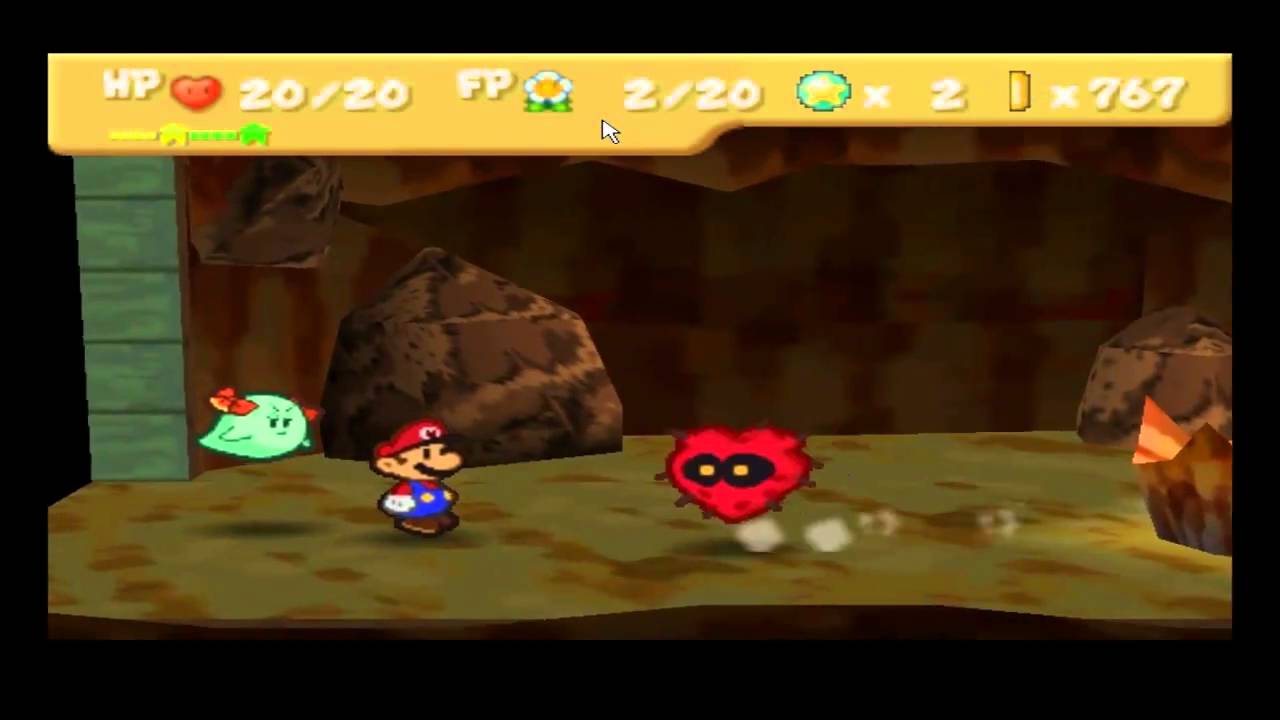 Paper Mario | Chapter 3 Boss - Tubba Blubba's Heart - YouTube