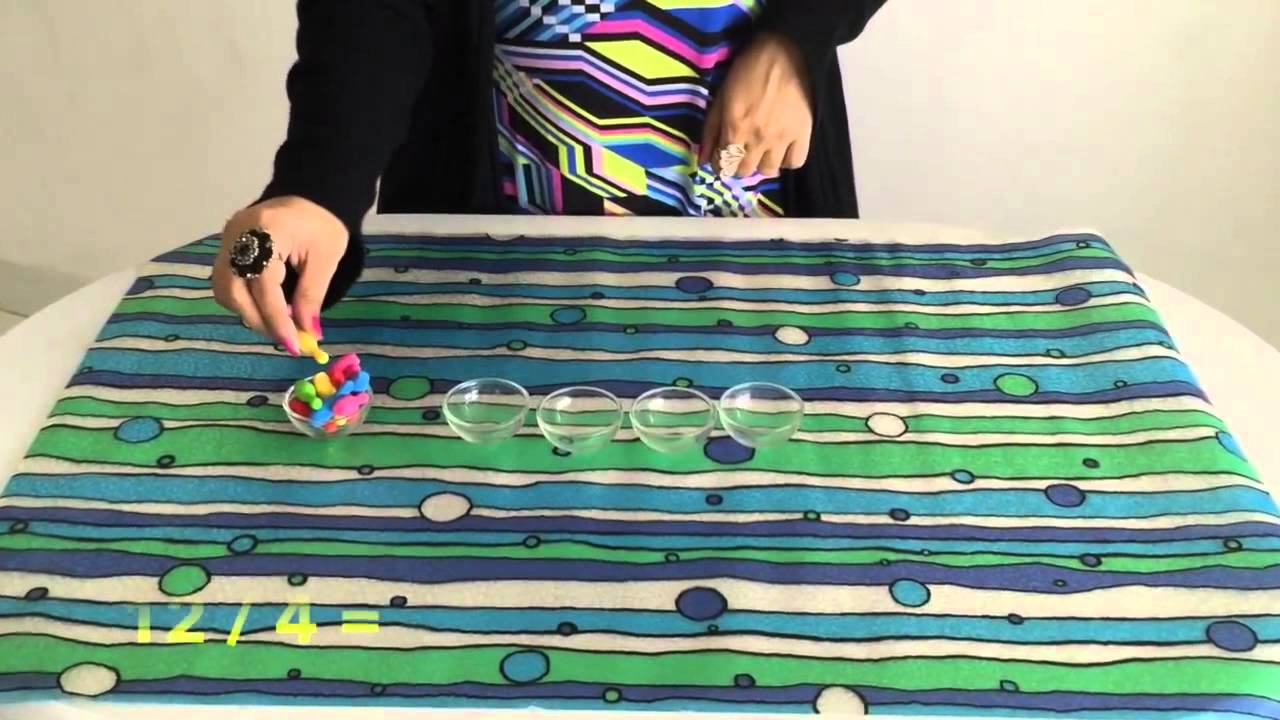 Division Video 2 - Using Objects to Divide - Lower Primary Math ...