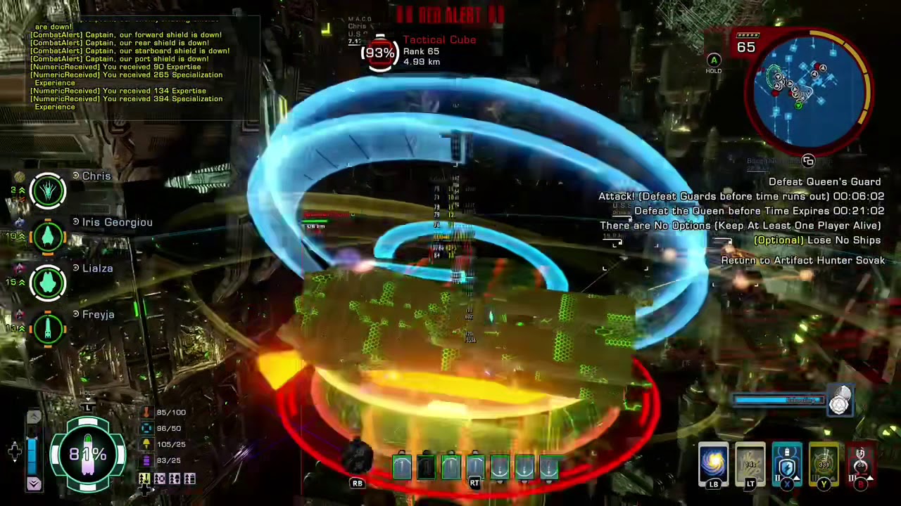 Star Trek Online - Elite Hive Onslaught - Vaadwaur Juggernaut - YouTube