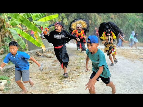 BARONGAN SERAM NGAMUK NGEJAR PENGEJEK BANYAK YANG KETANGKAP !! SEKAR GADING SETO LIVE PULEDAGEL