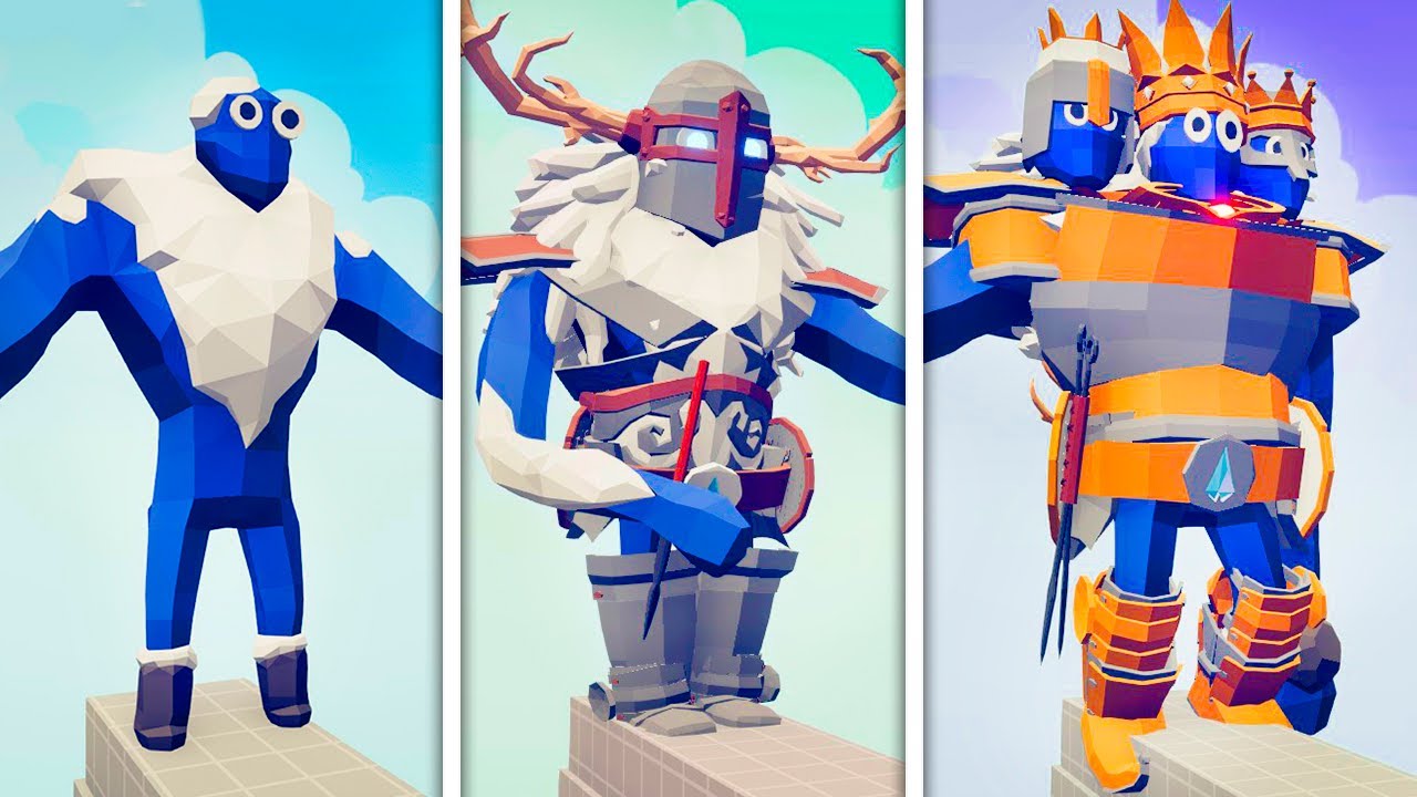 EVOLUTION OF ICE GIANT | TABS Totally Accurate Battle Simulator - YouTube