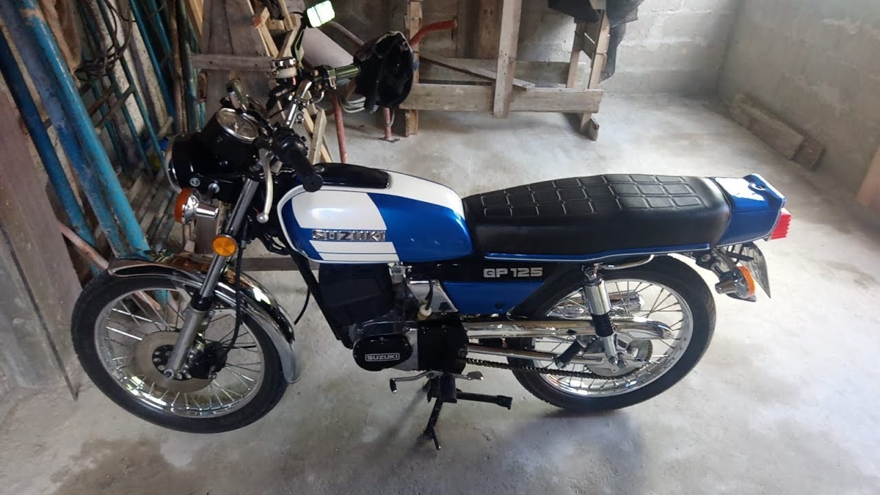 SUZUKI GP 125 RESTAURADA - RESTORED - YouTube
