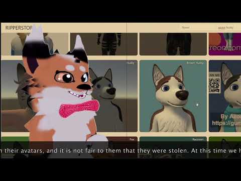 VRchat ripper store, VRchat ripping avatars, VRchat anti piracy - YouTube