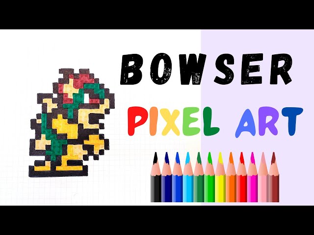 8 Bit Bowser Grid