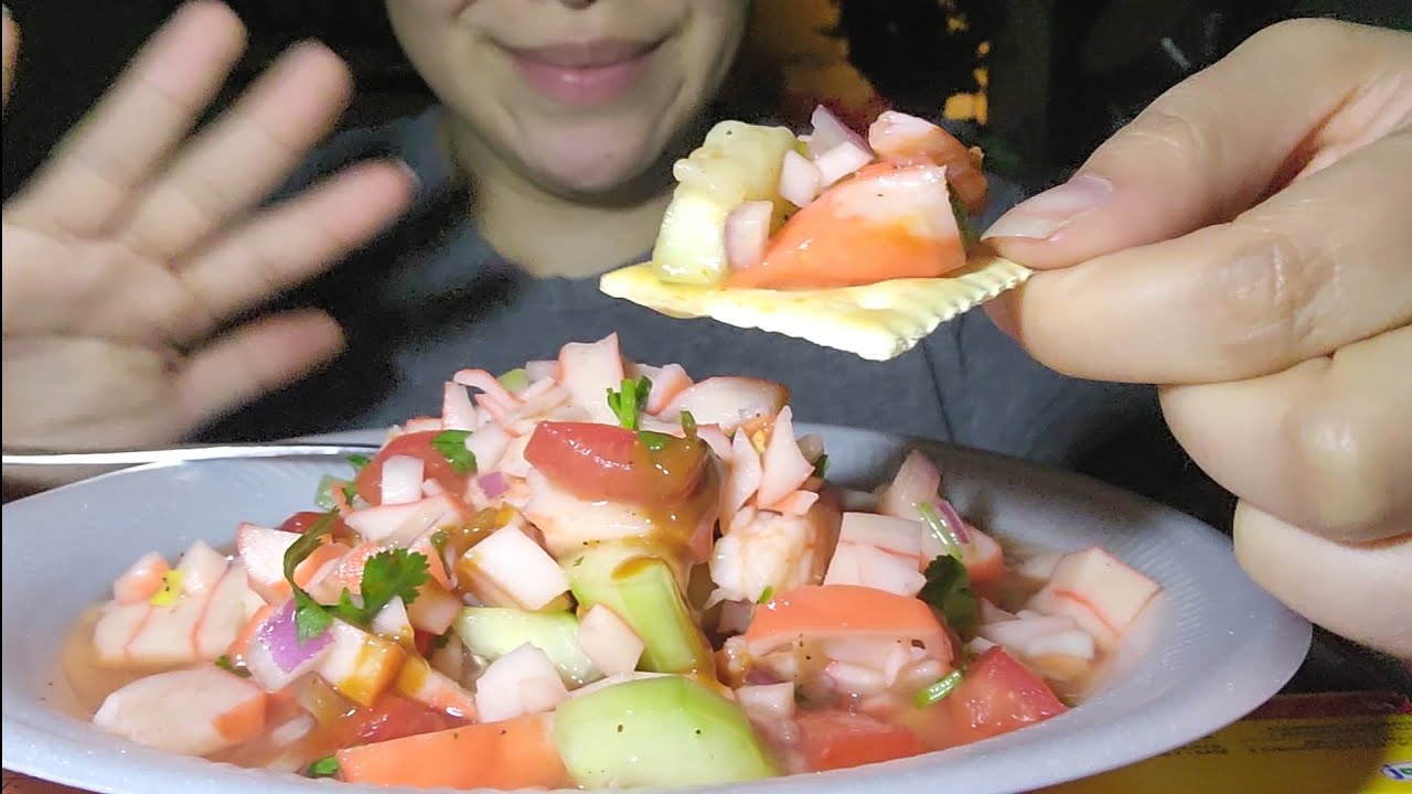 Coctel de camaron y jaiva 🦐 Mukbang - YouTube