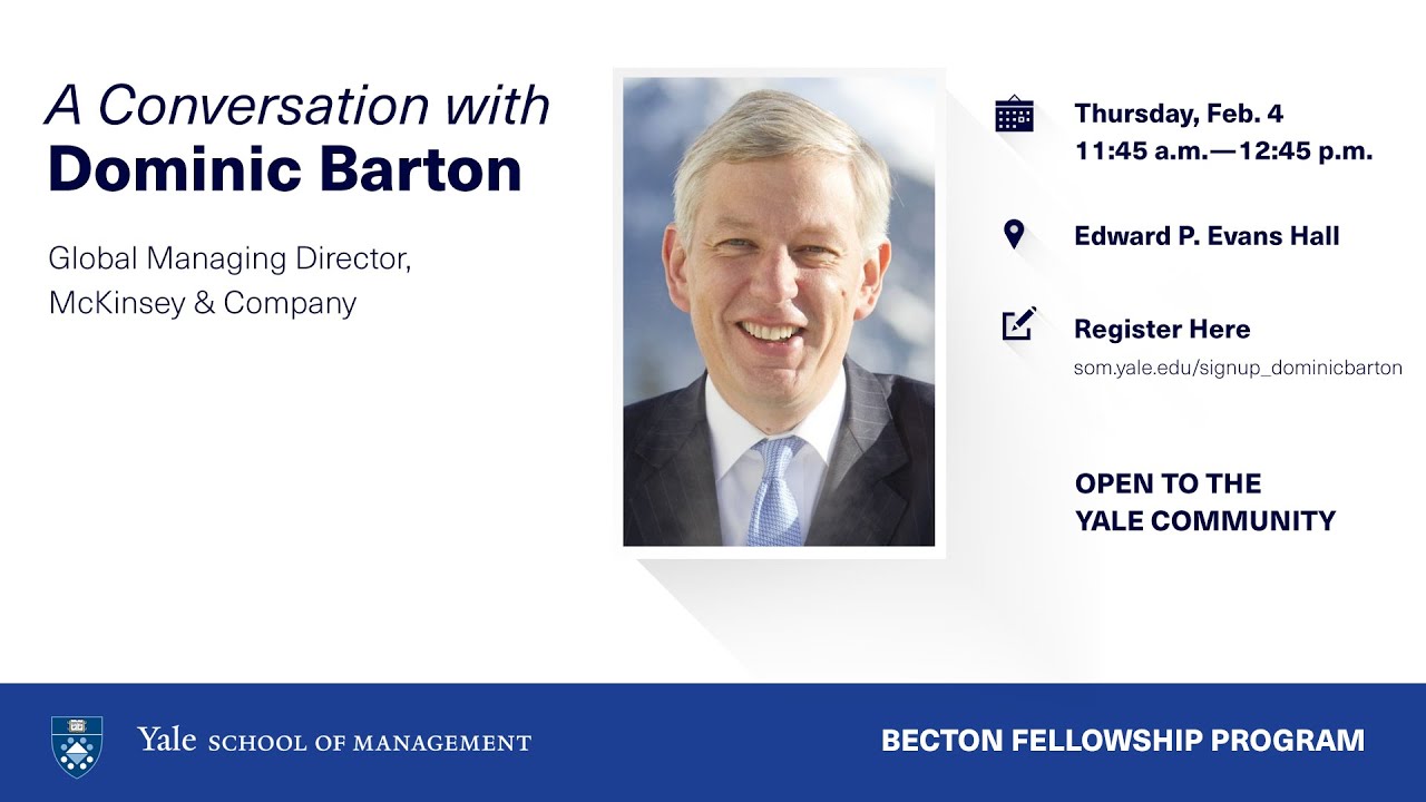 A Conversation with Dominic Barton - YouTube