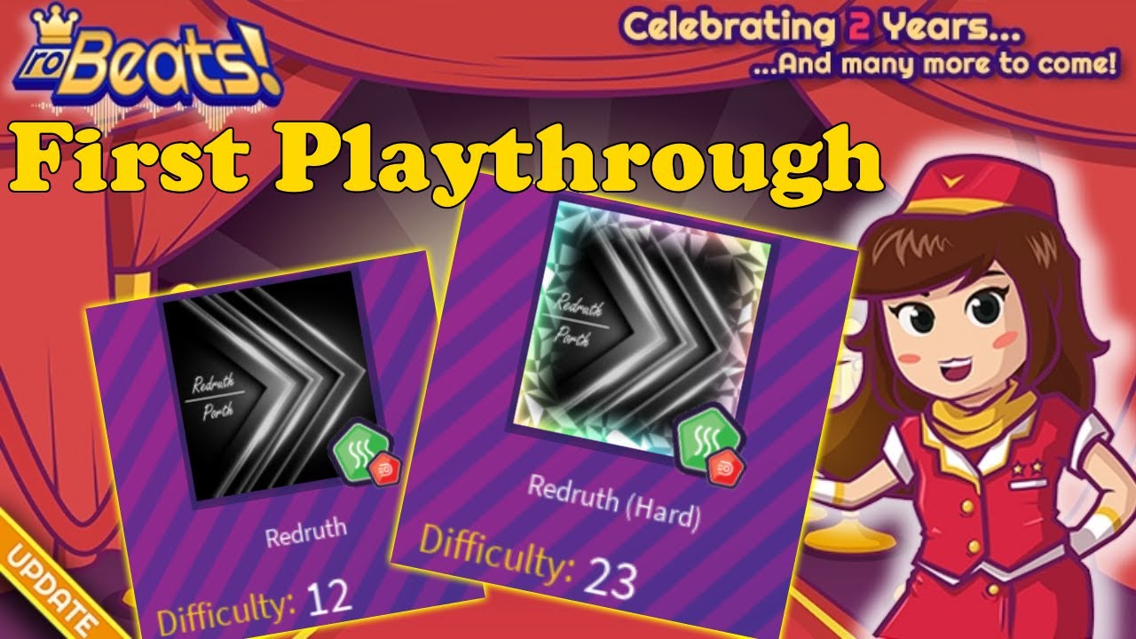 Redruth (Normal) & (Hard) | First Playthrough (RoBeats!) 12/23 - YouTube