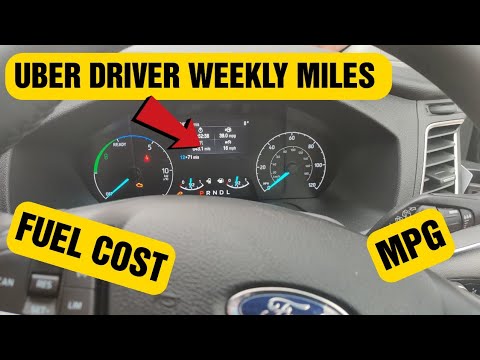 Typical Uber drivers weekly mileage, average mpg and fuel costs ...