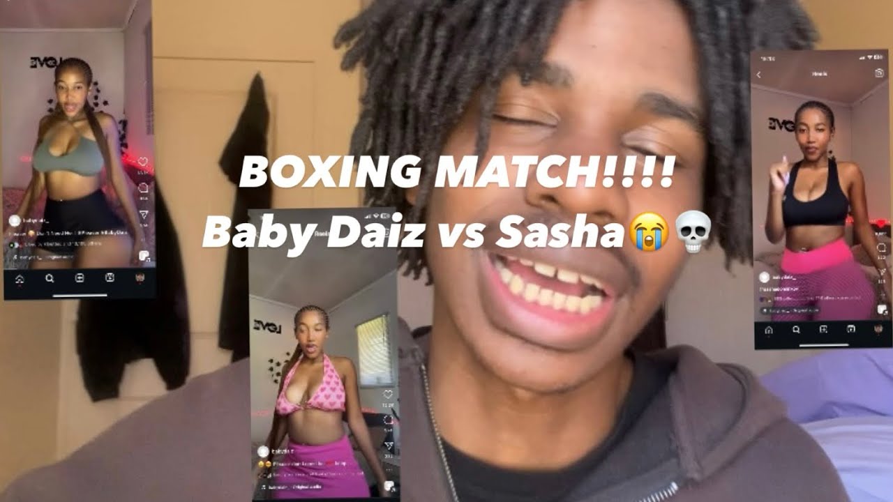 Baby Daiz vs Sasha boxing match confirmed???? - YouTube
