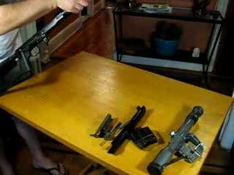 SVD (Dragunov Sniper Rifle) disassembly - YouTube
