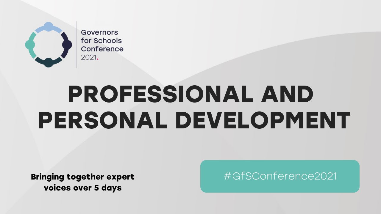 Professional and Personal Development (GfS Conference 2021) - YouTube