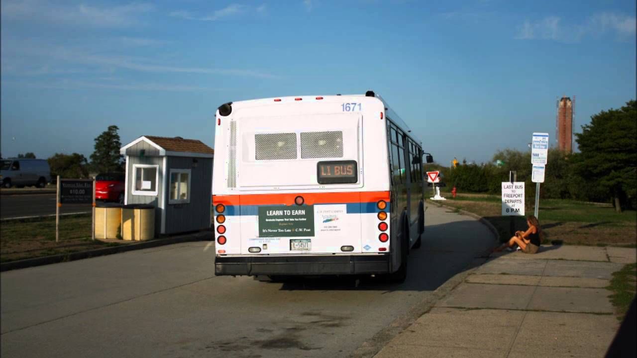 MTA Long Island Bus Orion V CNG 1668 on the N1 Sound Clip - YouTube