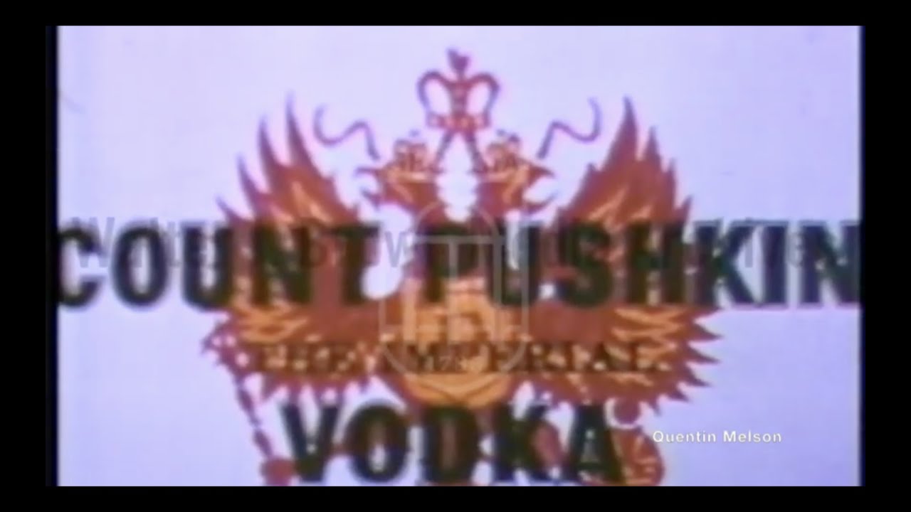 Count Pushkin Vodka Commercial (1975) - YouTube