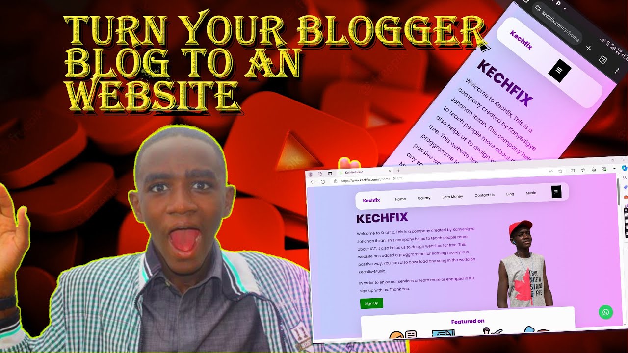 Customize a blog into a website with codes provided. (blogger.com ...