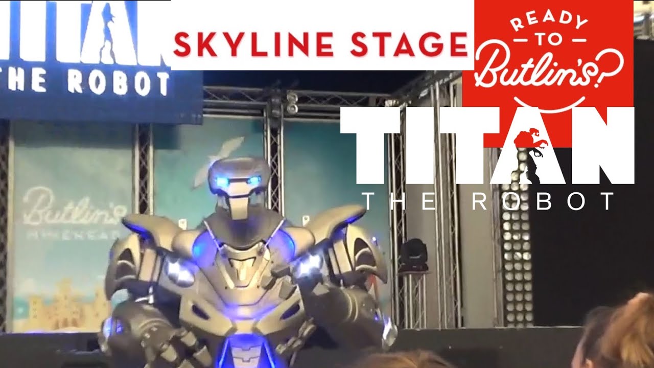 Titan The Robot - Butlins Minehead / Feb 2022 - YouTube