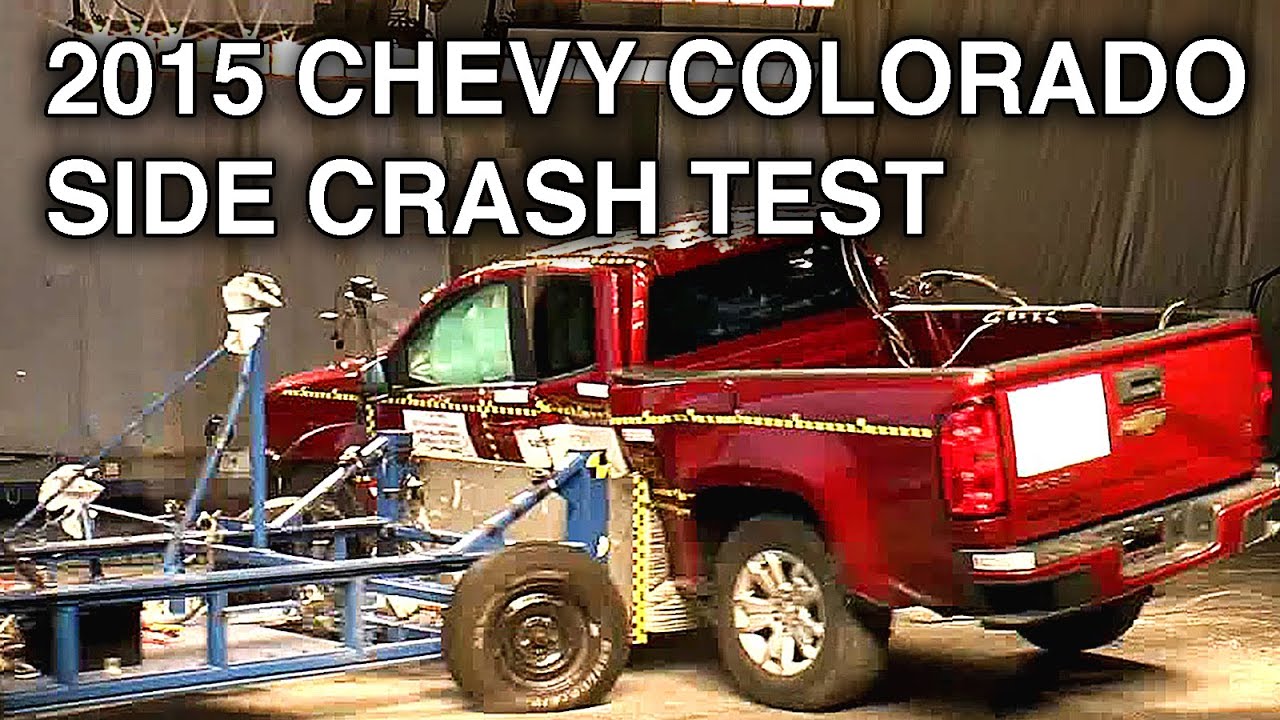 2015 Chevrolet Colorado Crash Test (Side Crash) - YouTube
