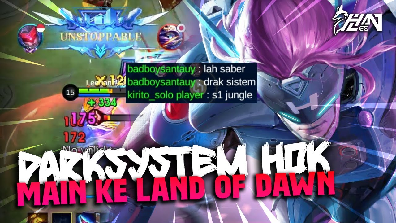 PLAYER HOK COSPLAY DARK SYSTEM MOONTON PAKE SABER ROAM! GUA UDAH ...