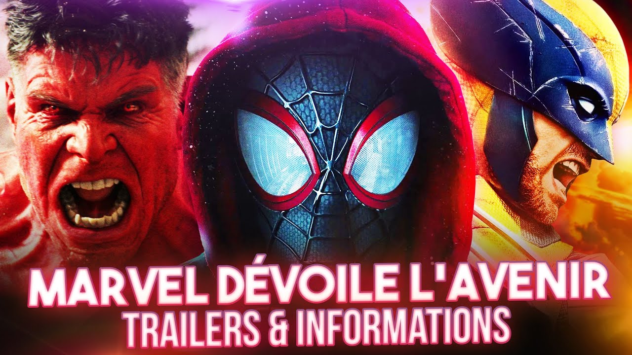 LES NOUVEAUX TRAILERS & ANNONCES DE MARVEL (Captain America 4, Thunderbolts, Miles Morales ...