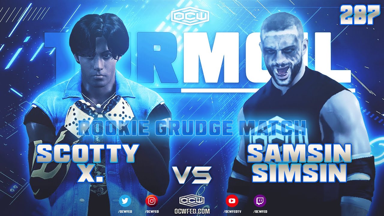 OCW Turmoil 287 [ROOKIE GRUDGE MATCH] Scotty X. vs. Samsin Simsin | WWE ...