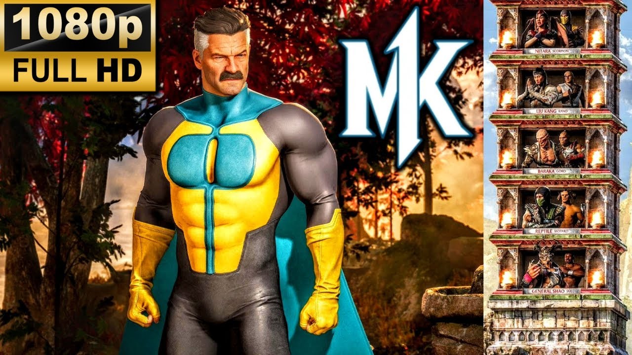 MK1 *INVINCIBLE OMNI-MAN* KLASSIC TOWER GAMEPLAY! (SCORPION AS KAMEO ...
