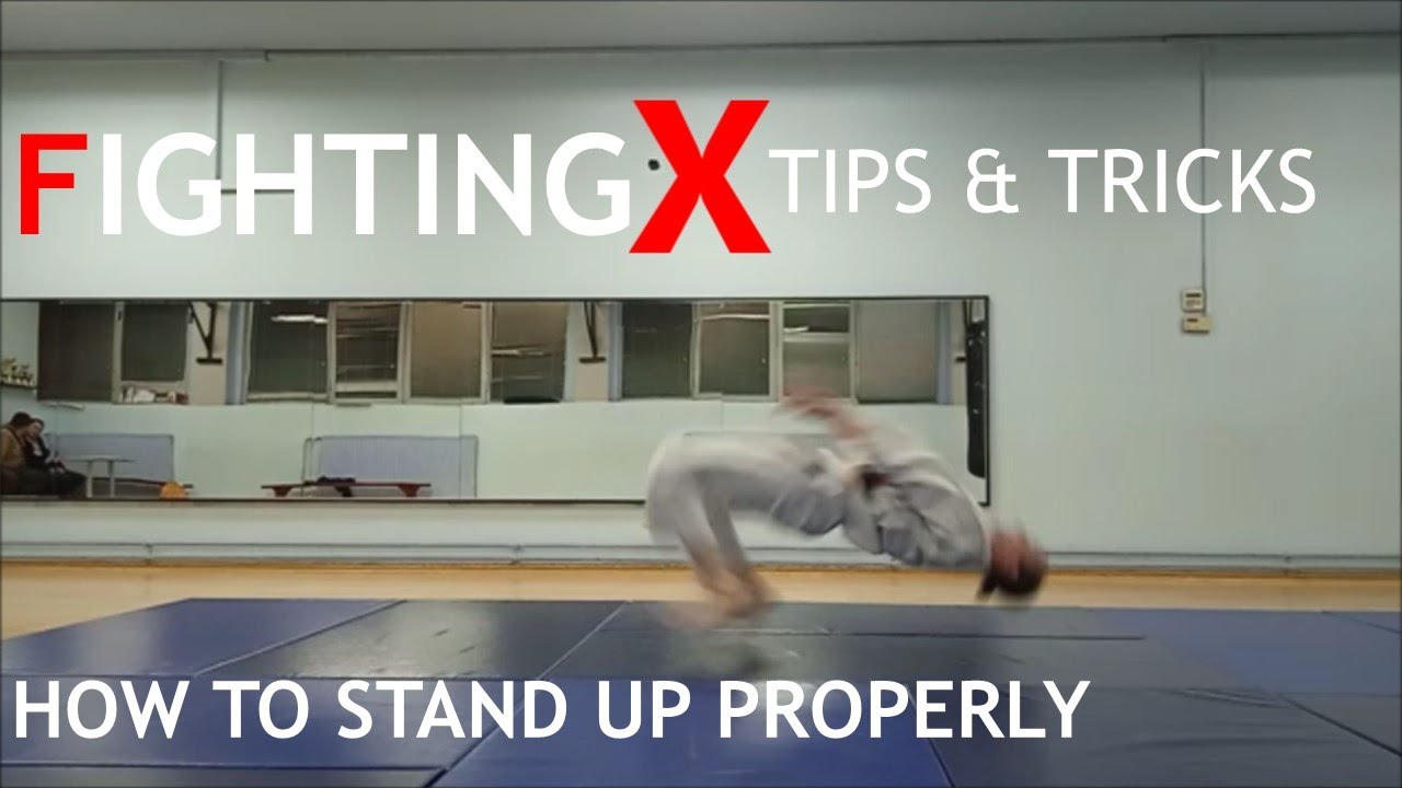 How to stand up properly - YouTube