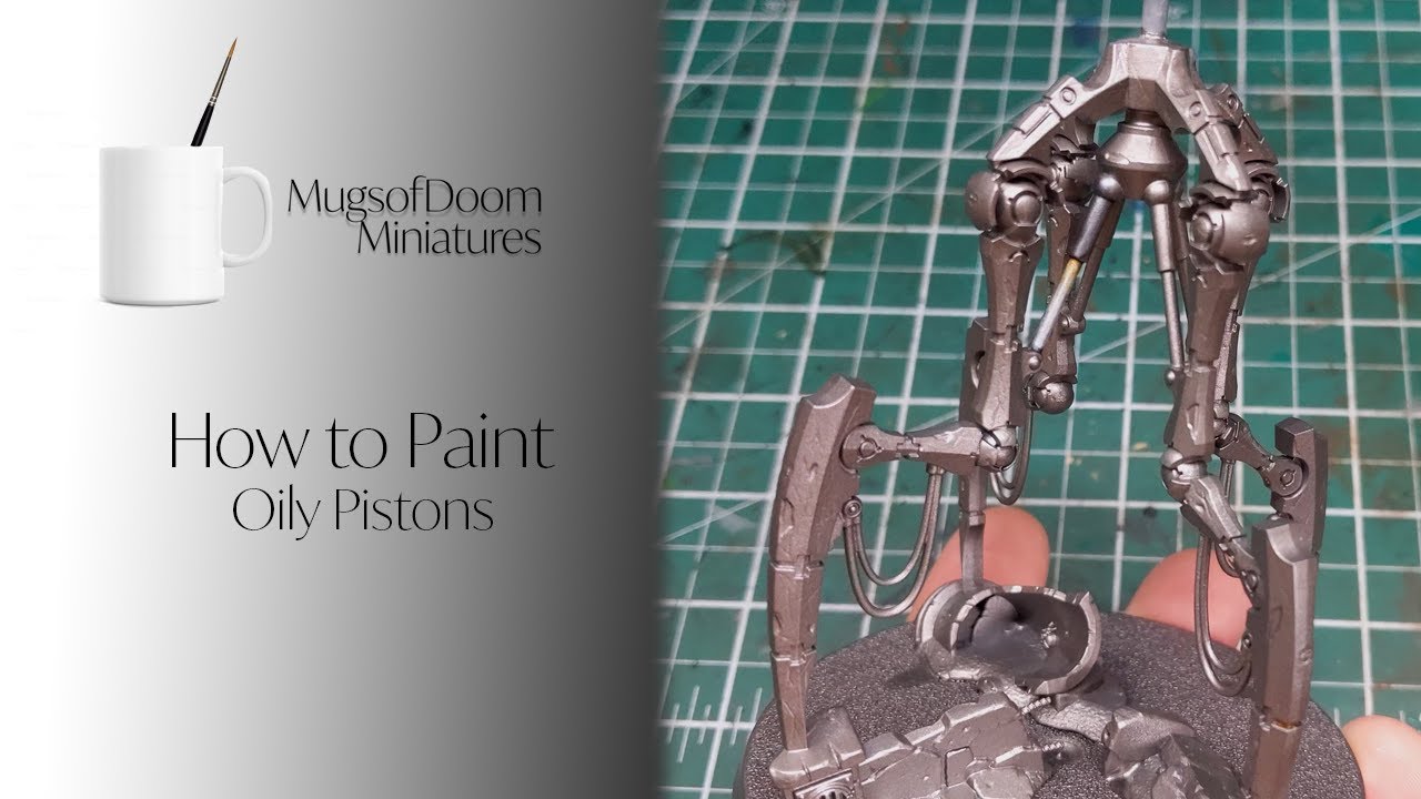 How to Paint: Oily Pistons - YouTube