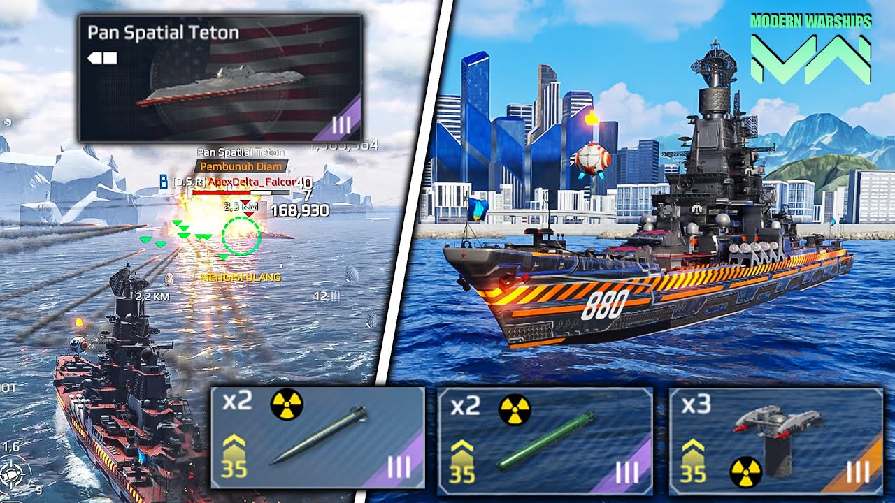 RF ADMIRAL ISAKOV BB FAVORITE FULL NUKLIR MODE BERBURU TETON || MODERN ...