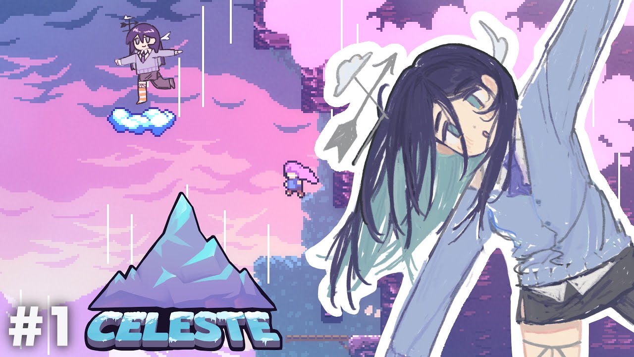 【Celeste】jump on the plat til I form - YouTube