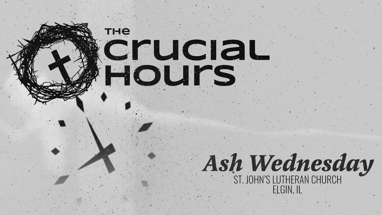 St. John's Lutheran Church - Ash Wednesday Worship - YouTube