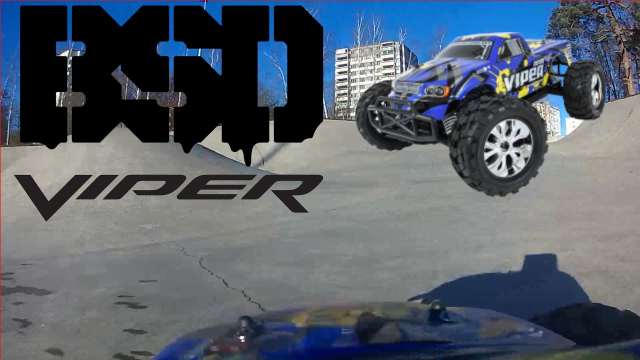 RC BSD VIPER @ SKATE PARK - YouTube