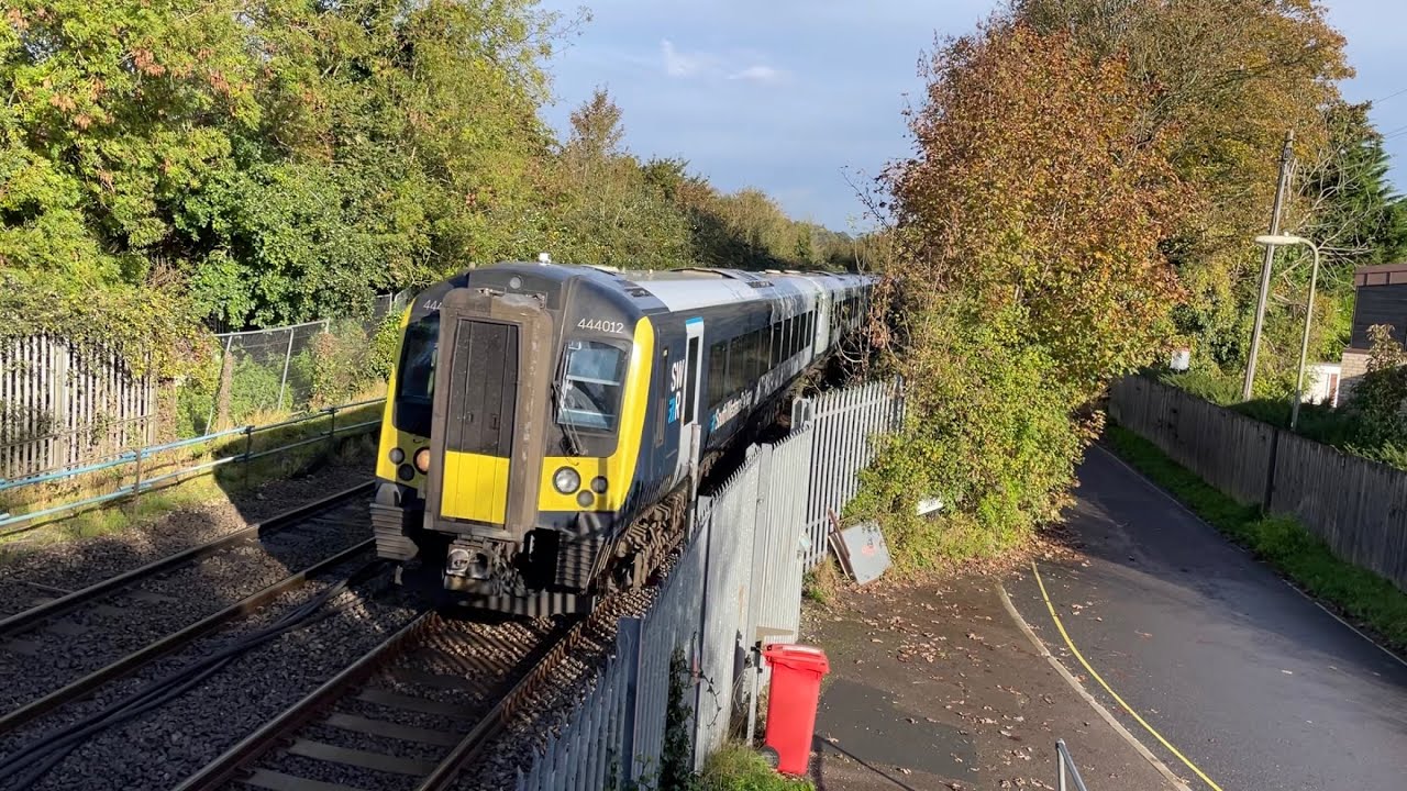 Class 444 Desiro | 444012 + 444023 | South Western Railway - YouTube