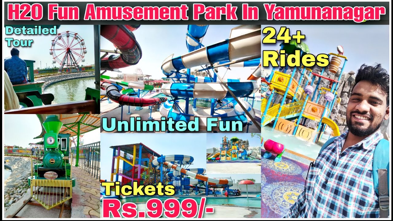 Detailed Tour Guide Of H2O Fun & Amusement Park In Yamunanagar😍Best ...