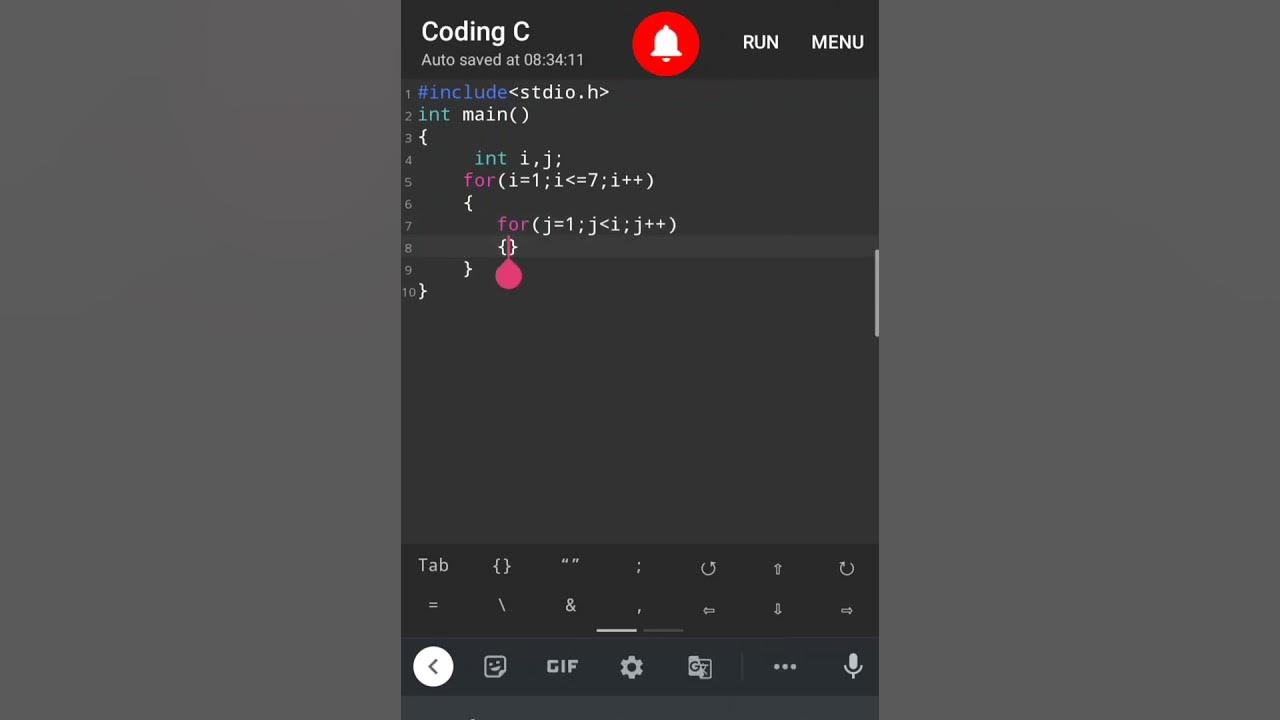 #8 C program | coding c | c language | binary pattern | C programming shorts | #teach_techno # ...