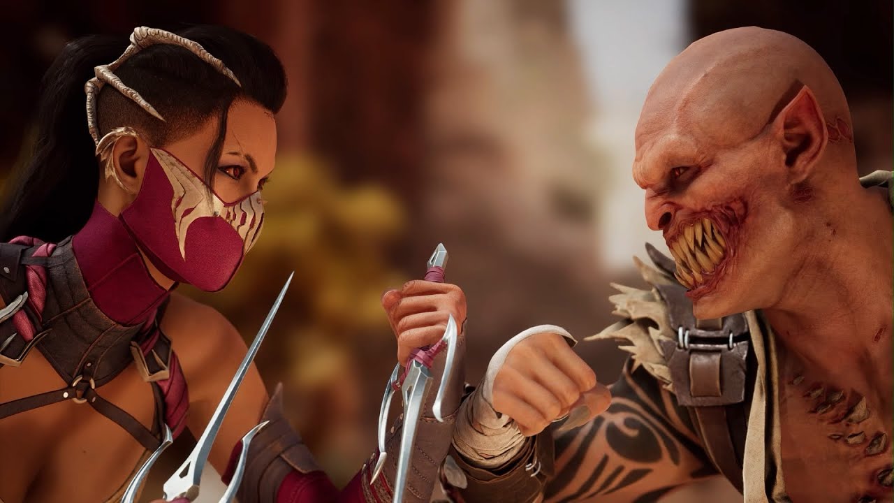 Mortal Kombat 1 Mileena Vs Baraka All Intro Interaction Dialogues