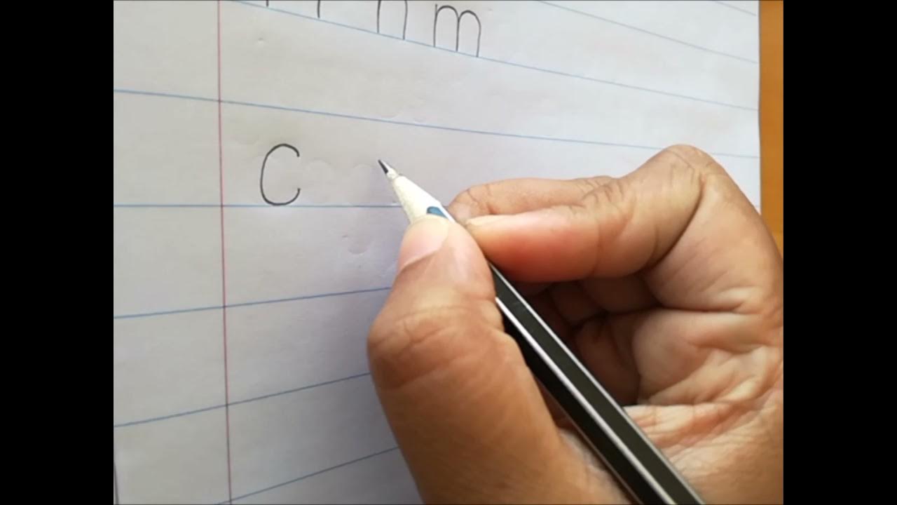 Grade R Letter Writing Formation (Handwriting tricks) - YouTube