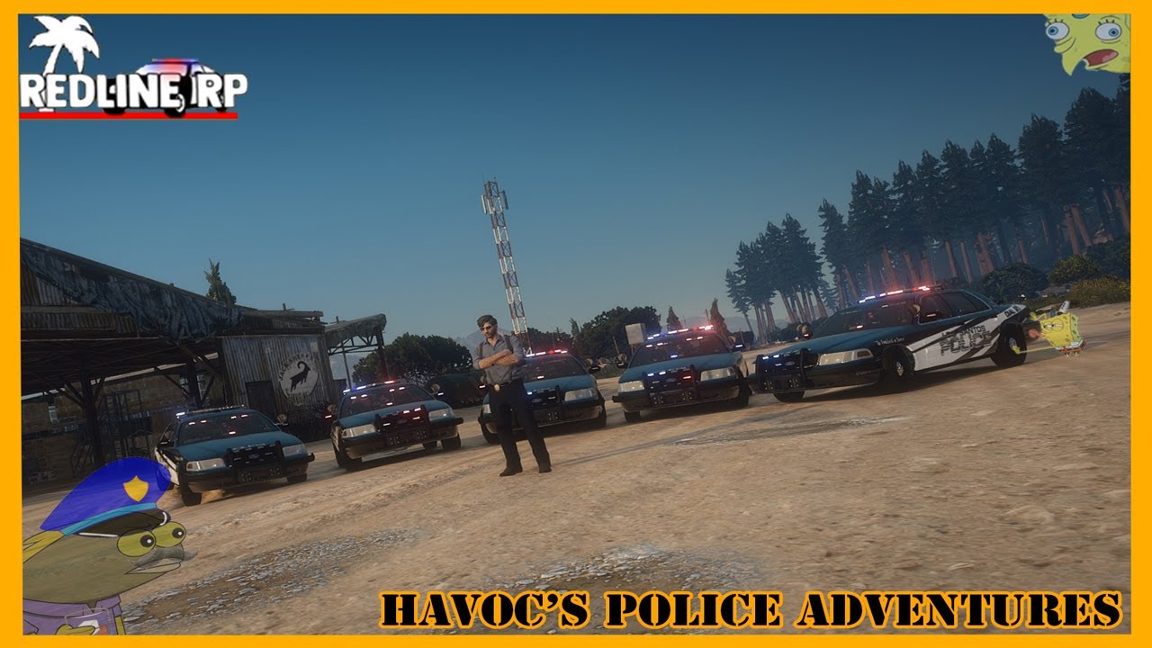 GTA 5 Roleplay - What it's like to be a cop in RedlineRP - YouTube