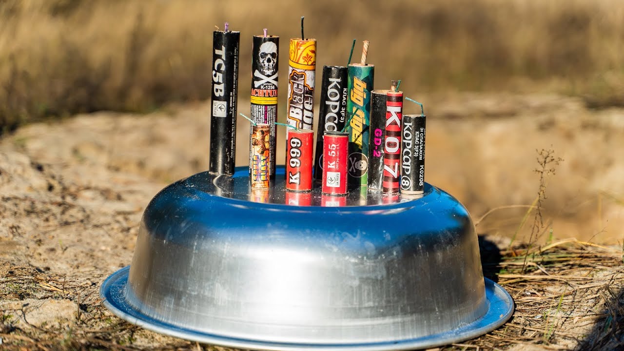BIG FIRECRACKERS TEST - YouTube