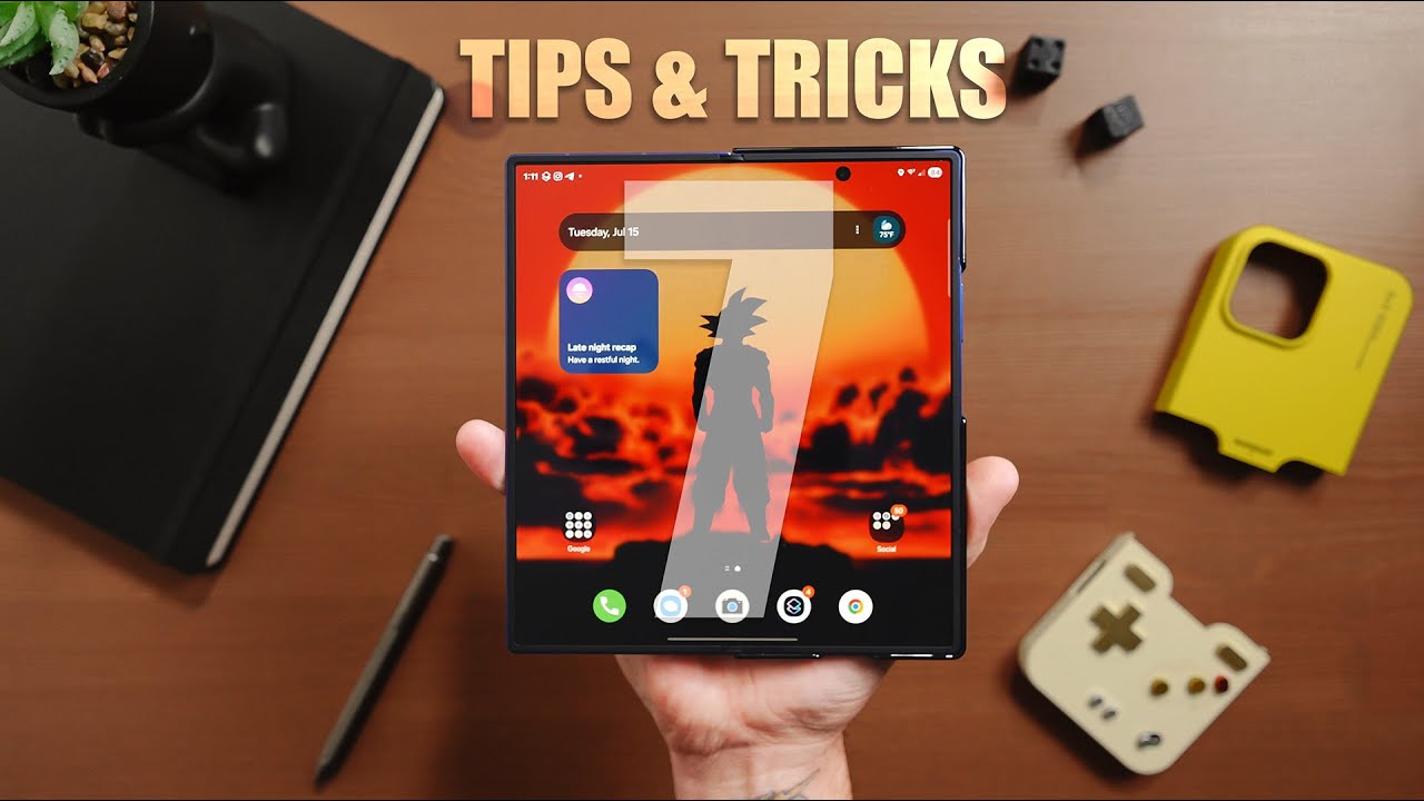Galaxy Z Fold 7 Tips and Tricks To Customize Your New Fold! - YouTube