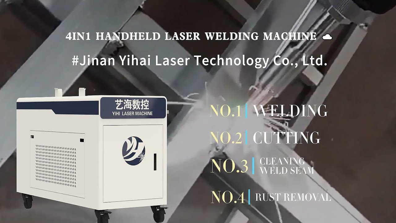 The 4-in-1 Laser Powerhouse: Handheld Welding, Cutting, Cleaning & Rust ...