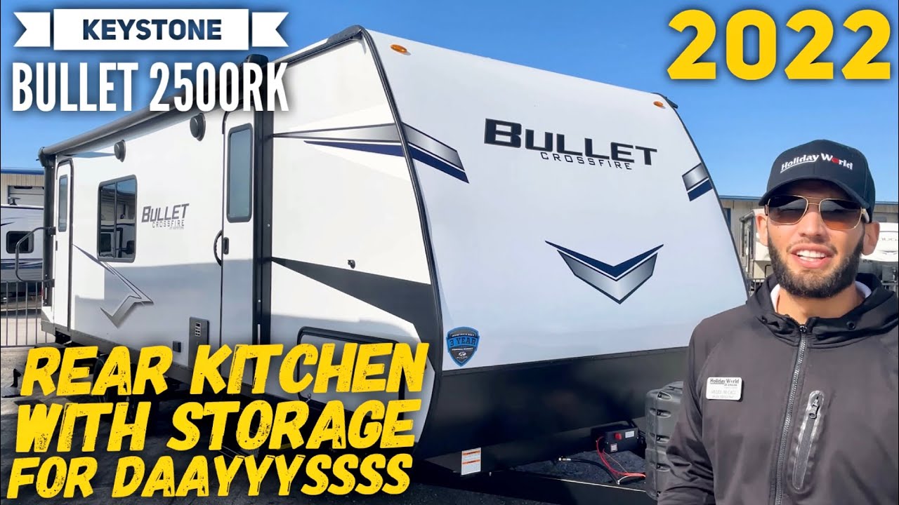 Rear Kitchen with Incredible Storage Capacity | 2022 Keystone Bullet ...